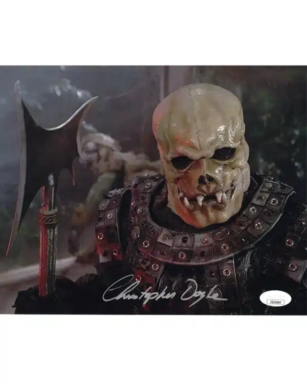 CSR Collectibles - Christopher Chris Doyle signed 8×10 Photo Skull ...
