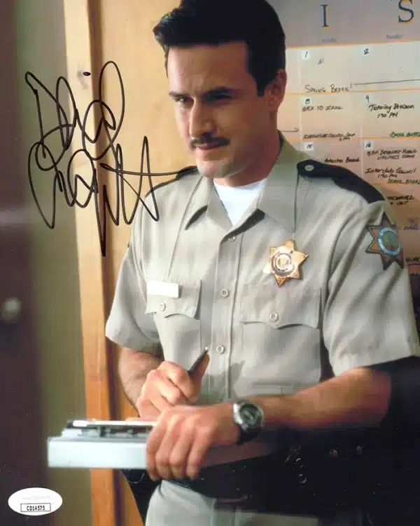 CSR Collectibles - David Arquette signed 8×10 Photo Dewey Riley Scream