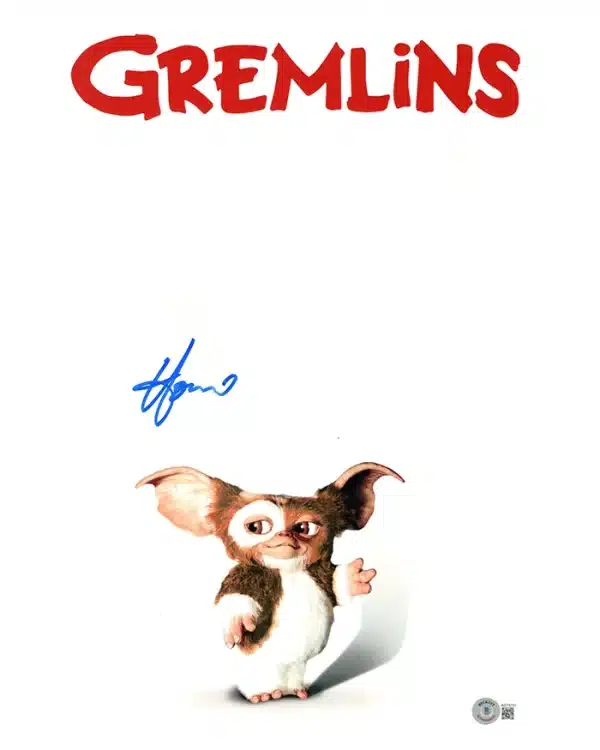 CSR Collectibles - Howie Mandel signed 11×17 Poster Gizmo Gremlins