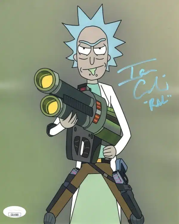 CSR Collectibles - Ian Cardoni signed 8×10 Photo Rick Sanchez Rick and ...