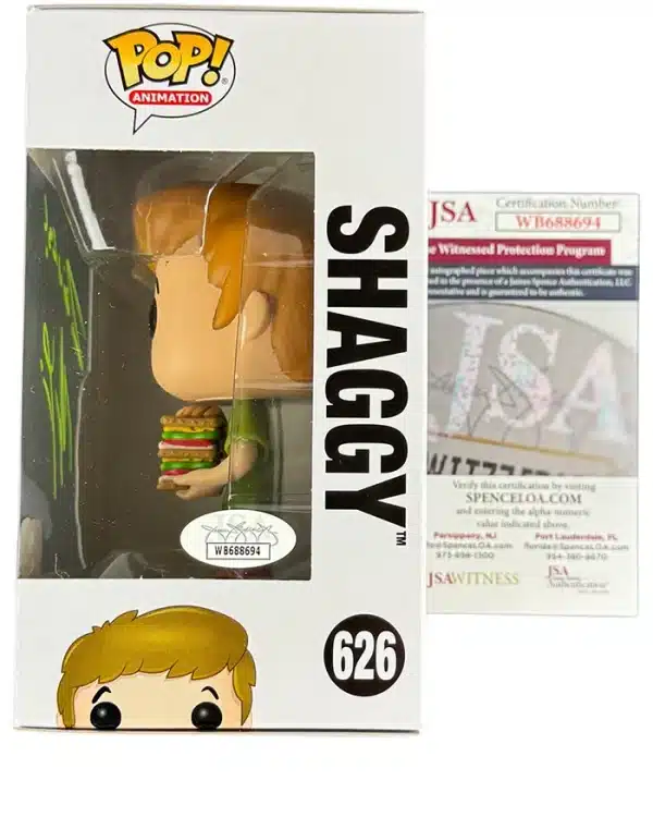 CSR Collectibles - Matthew Lillard signed Funko Pop Shaggy Rogers ...