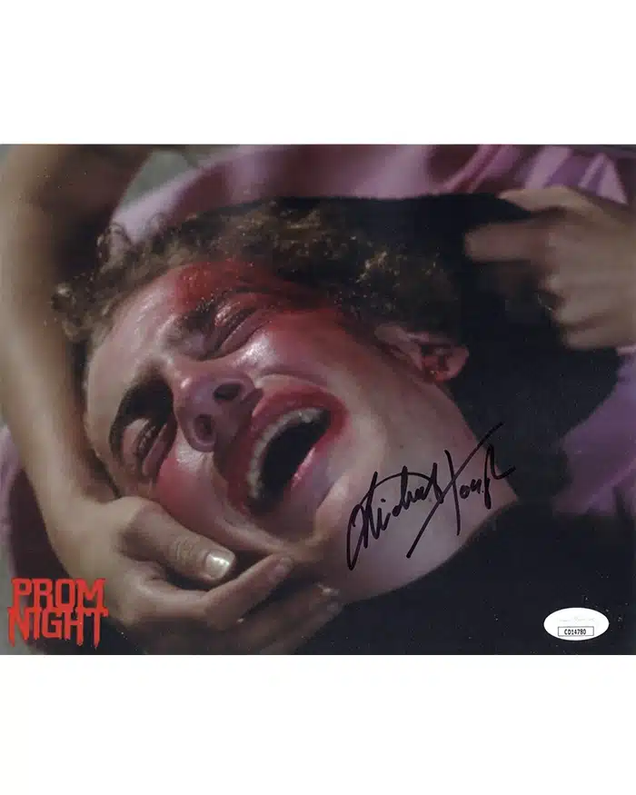 CSR Collectibles - Michael Tough signed 8×10 Photo Alex Hammond Prom Night