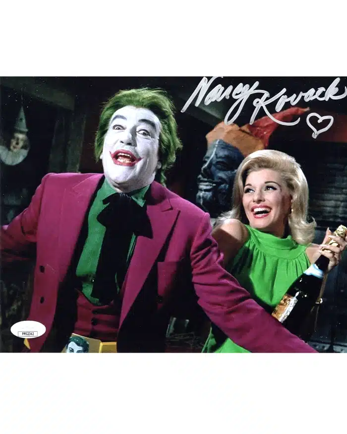CSR Collectibles - Nancy Kovack signed 8×10 Photo Queenie Batman TV Series
