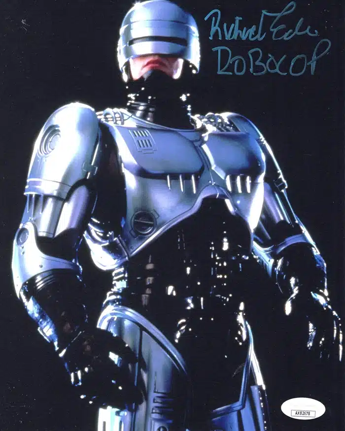 CSR Collectibles - Richard Eden signed 8×10 Photo Alex Murphy RoboCop