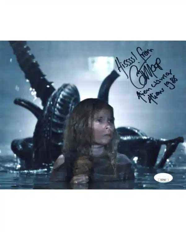 CSR Collectibles - Carl Toop signed 8×10 Photo Alien Warriors Alien