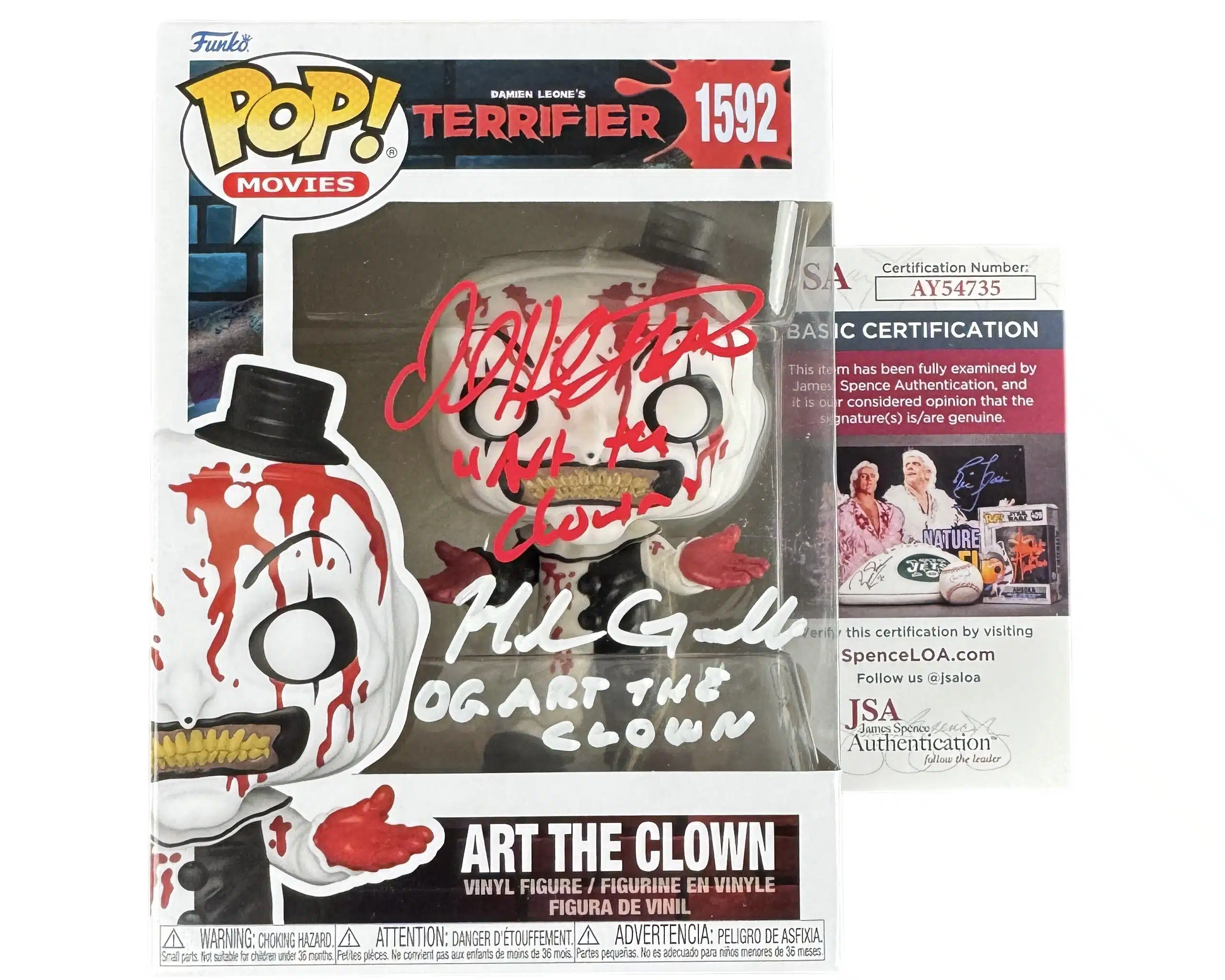 CSR Collectibles - David Howard Thornton & Mike Giannelli signed Funko ...