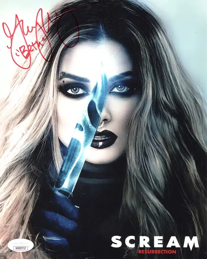 CSR Collectibles - Giorgia Whigham signed 8×10 Photo Beth Scream: The ...