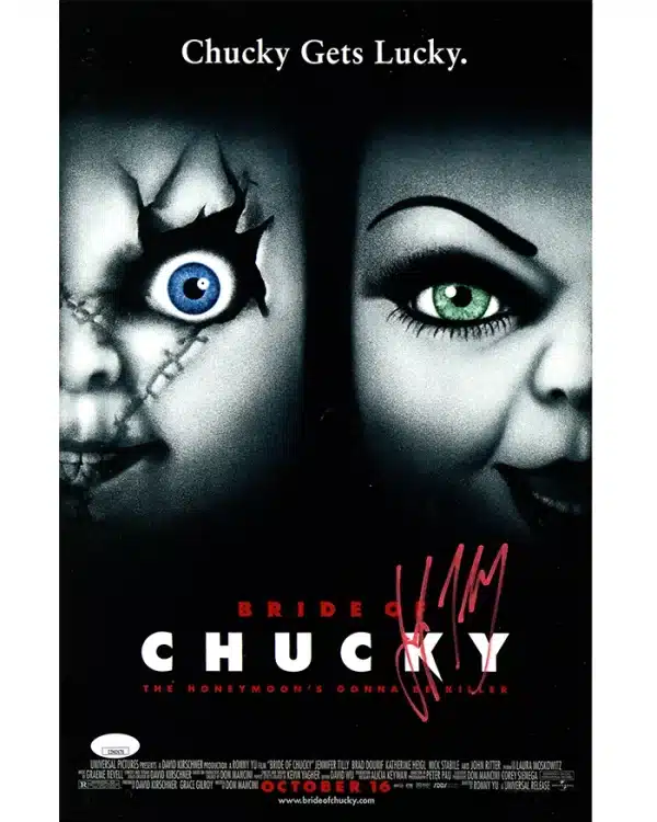 CSR Collectibles - Jennifer Tilly signed 11×17 Poster Tiffany Valentine ...