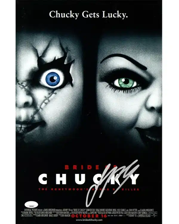 CSR Collectibles - Jennifer Tilly signed 11×17 Poster Tiffany Valentine ...