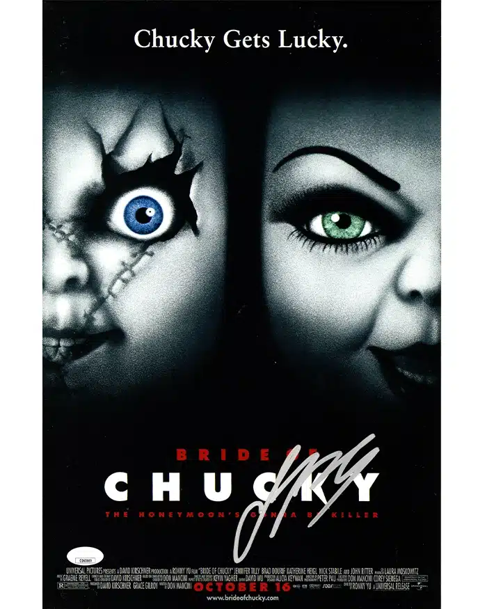 CSR Collectibles - Jennifer Tilly signed 11×17 Poster Tiffany Valentine ...