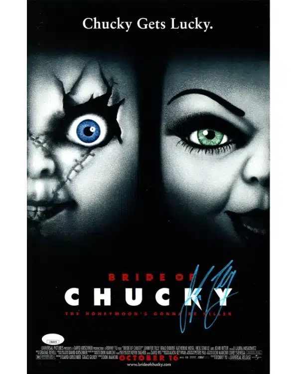 CSR Collectibles - Jennifer Tilly signed 11×17 Poster Tiffany Valentine ...