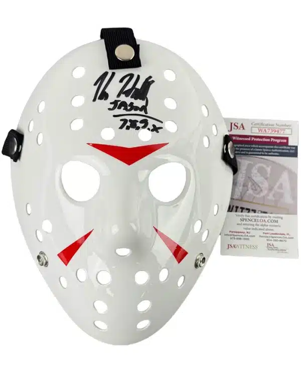 CSR Collectibles - Kane Hodder signed Hockey Mask Jason Voorhees Friday ...