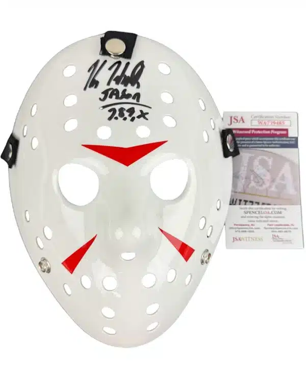 CSR Collectibles - Kane Hodder signed Hockey Mask Jason Voorhees Friday ...
