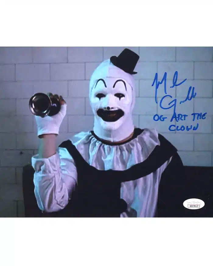 CSR Collectibles - Mike Giannelli signed 8×10 Photo Art the Clown The ...
