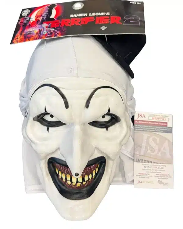 CSR Collectibles - Mike Giannelli signed Mask Art the Clown Terrifier