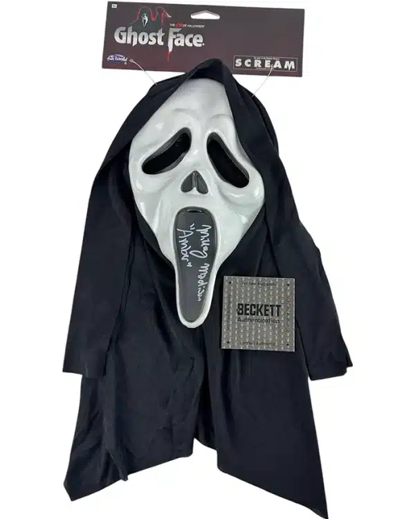 CSR Collectibles - Mikey Madison signed Mask Ghostface Amber Freeman Scream