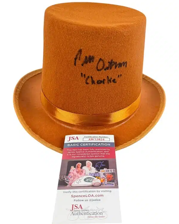 CSR Collectibles - Peter Ostrum signed Top Hat Charlie Bucket Willy ...