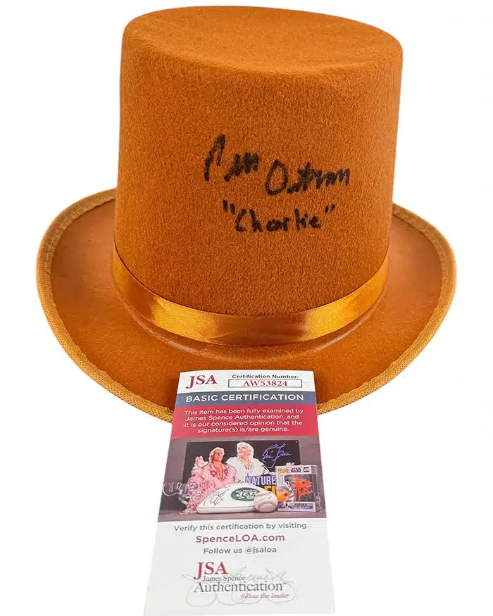 CSR Collectibles - Peter Ostrum signed Top Hat Charlie Bucket Willy ...