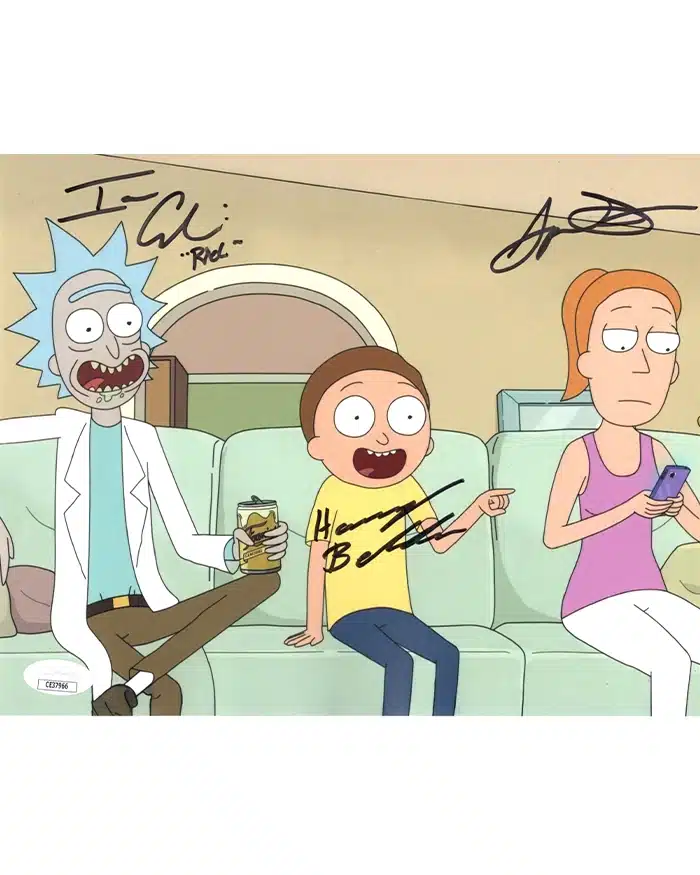 CSR Collectibles - Ian Cardoni, Harry Belden, & Spencer Grammer signed ...