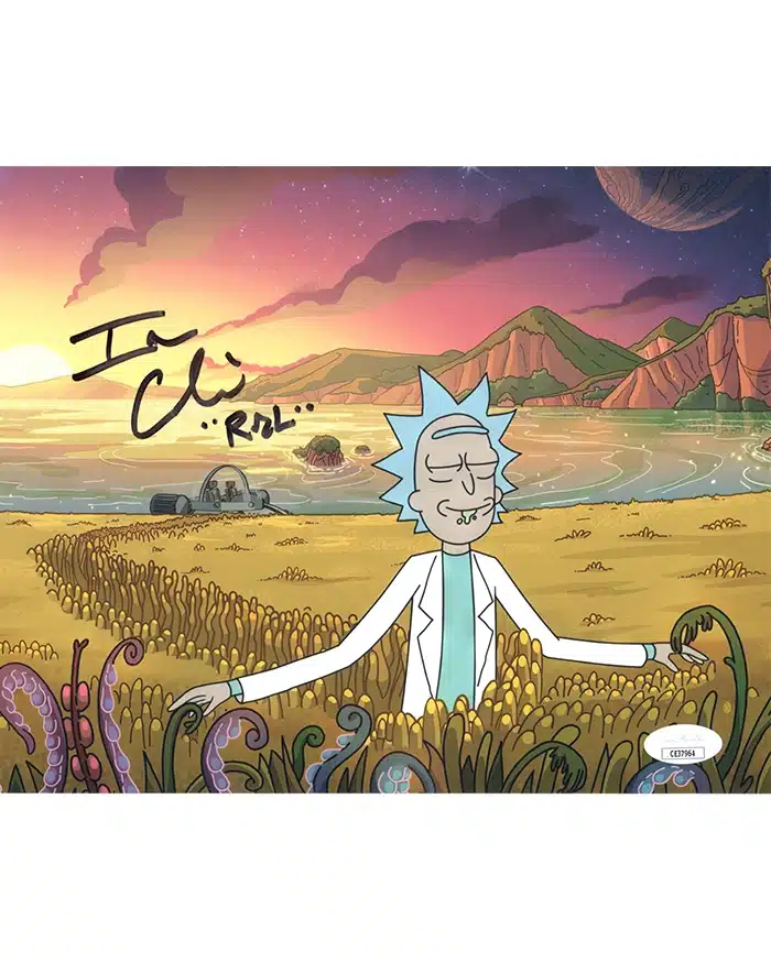 CSR Collectibles - Ian Cardoni signed 8×10 Photo Rick Sanchez Rick and ...