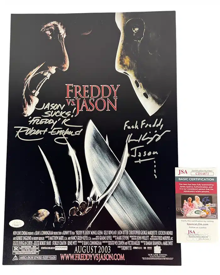 CSR Collectibles - Robert Englund & Ken Kirzinger signed 12×18 Poster ...