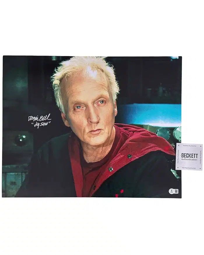 CSR Collectibles - Tobin Bell signed 16×20 Photo John Kramer Jigsaw Saw