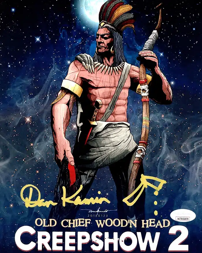 CSR Collectibles - Dan Kamin signed & sketched 8×10 Photo Old Chief ...