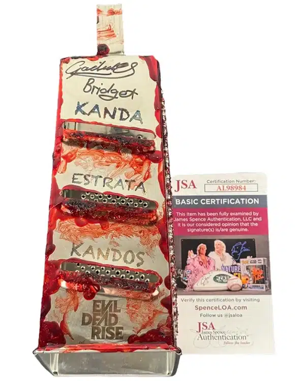 CSR Collectibles - Gabrielle Echols signed Cheese Grater Bridget Evil ...