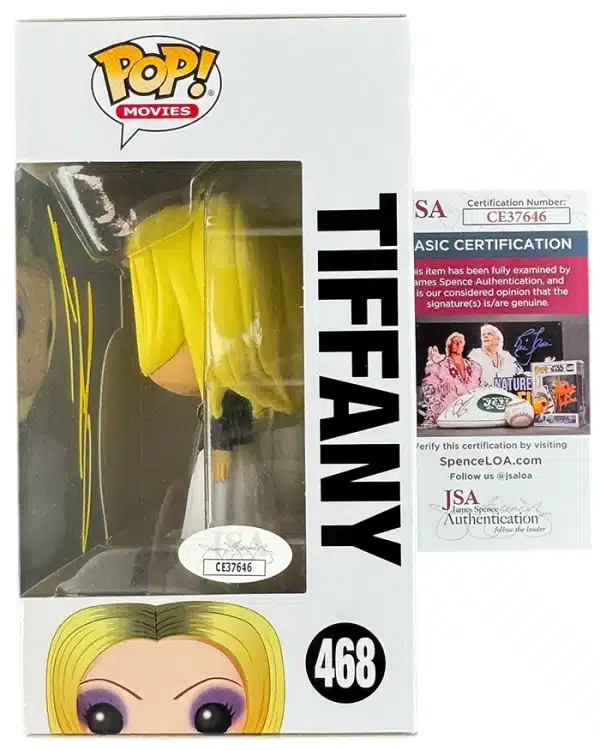 CSR Collectibles - Jennifer Tilly signed Funko Pop Tiffany Valentine ...