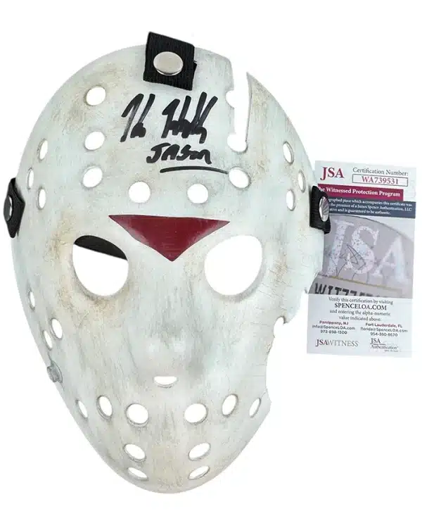 CSR Collectibles - Kane Hodder signed Hockey Mask Jason Voorhees Friday ...