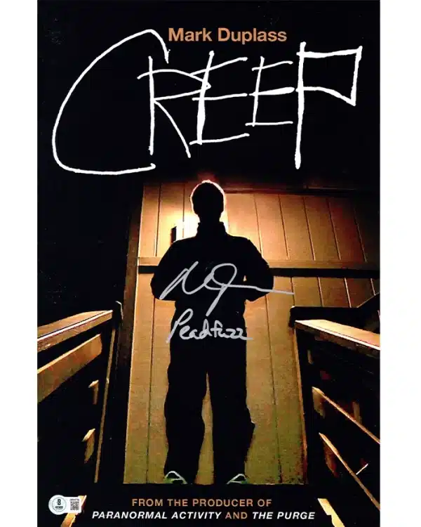 CSR Collectibles - Mark Duplass signed 11×17 Poster Josef Peachfuzz Creep
