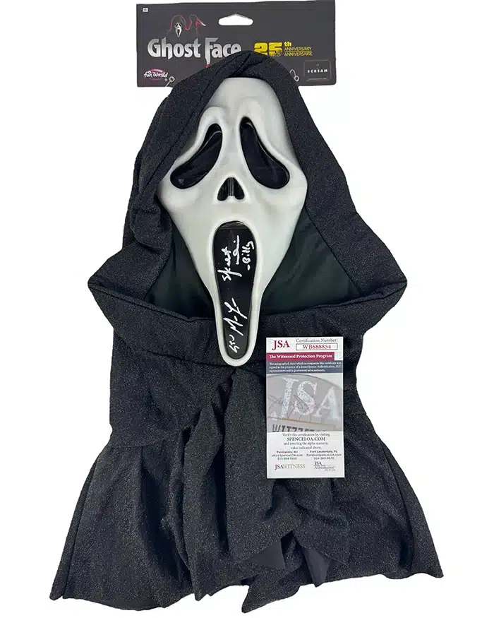 CSR Collectibles - Skeet Ulrich & Matthew Lillard signed Mask 25th ...