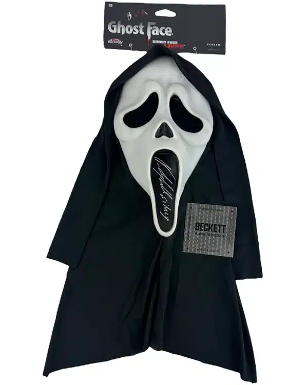 CSR Collectibles - Neve Campbell signed Mask Ghostface Sidney Prescott ...