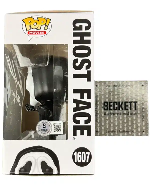 CSR Collectibles - Neve Campbell signed Funko Pop Ghostface Sidney ...