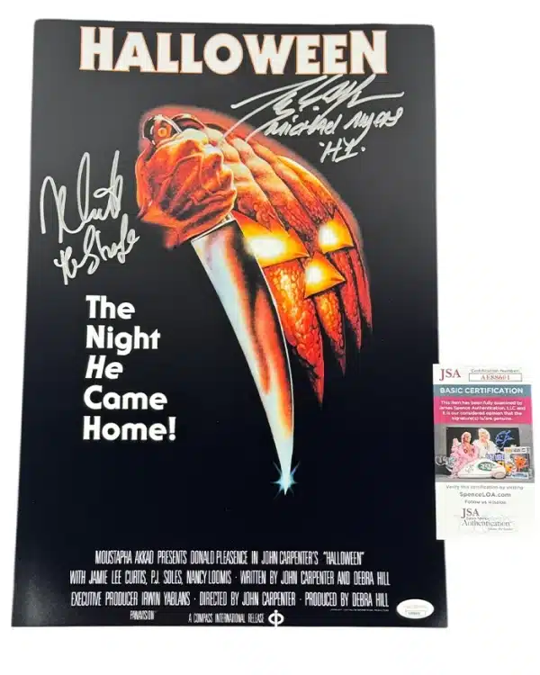 CSR Collectibles - Nick Castle & Tony Moran signed 12×18 Poster The ...