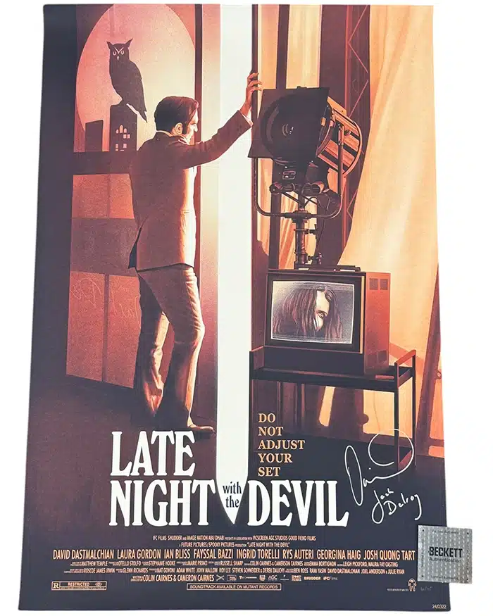 CSR Collectibles - David Dastmalchian signed 24″36″ Art Print Jack ...