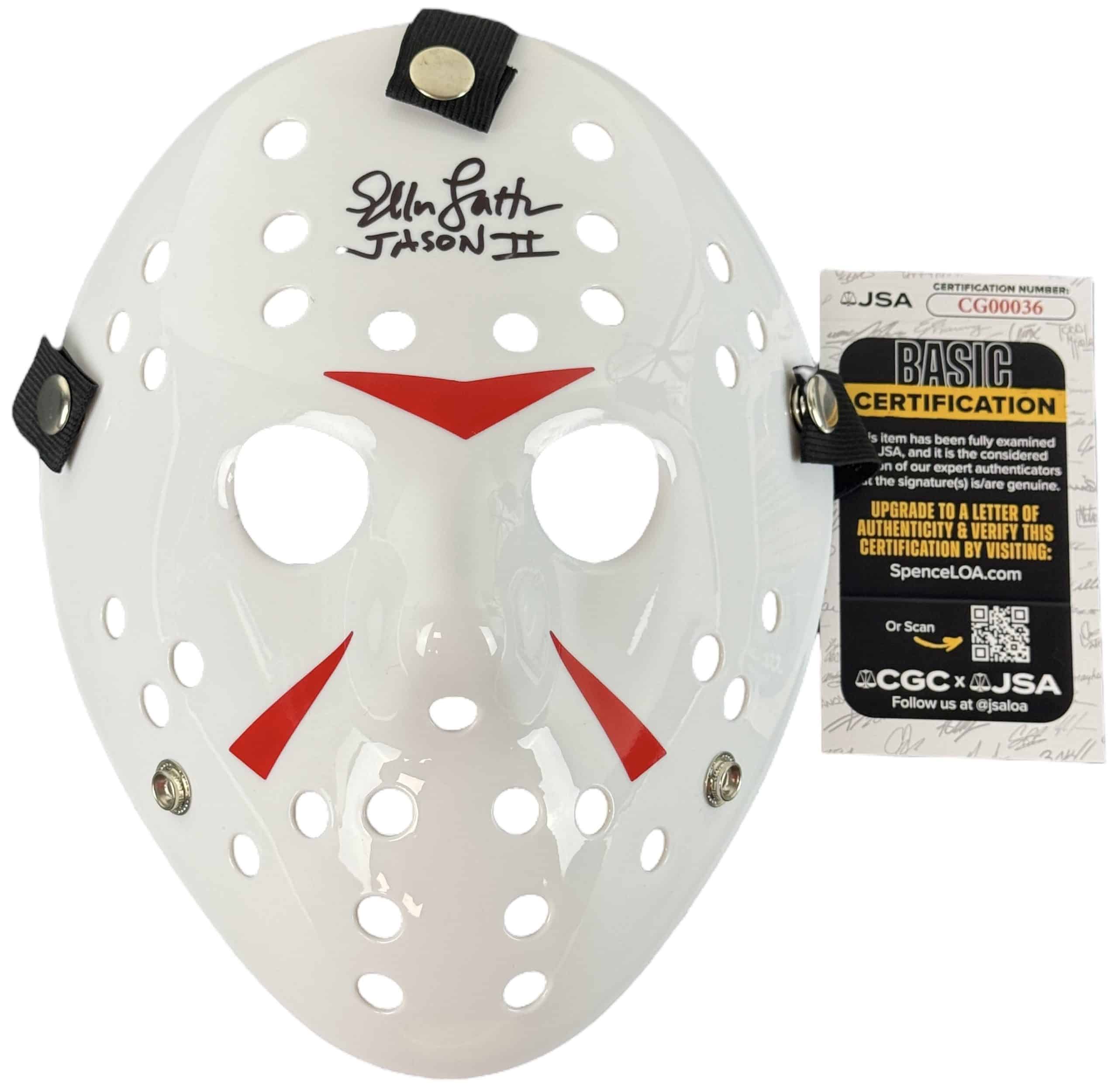 CSR Collectibles - Ellen Lutter signed Mask Costume Designer Jason ...