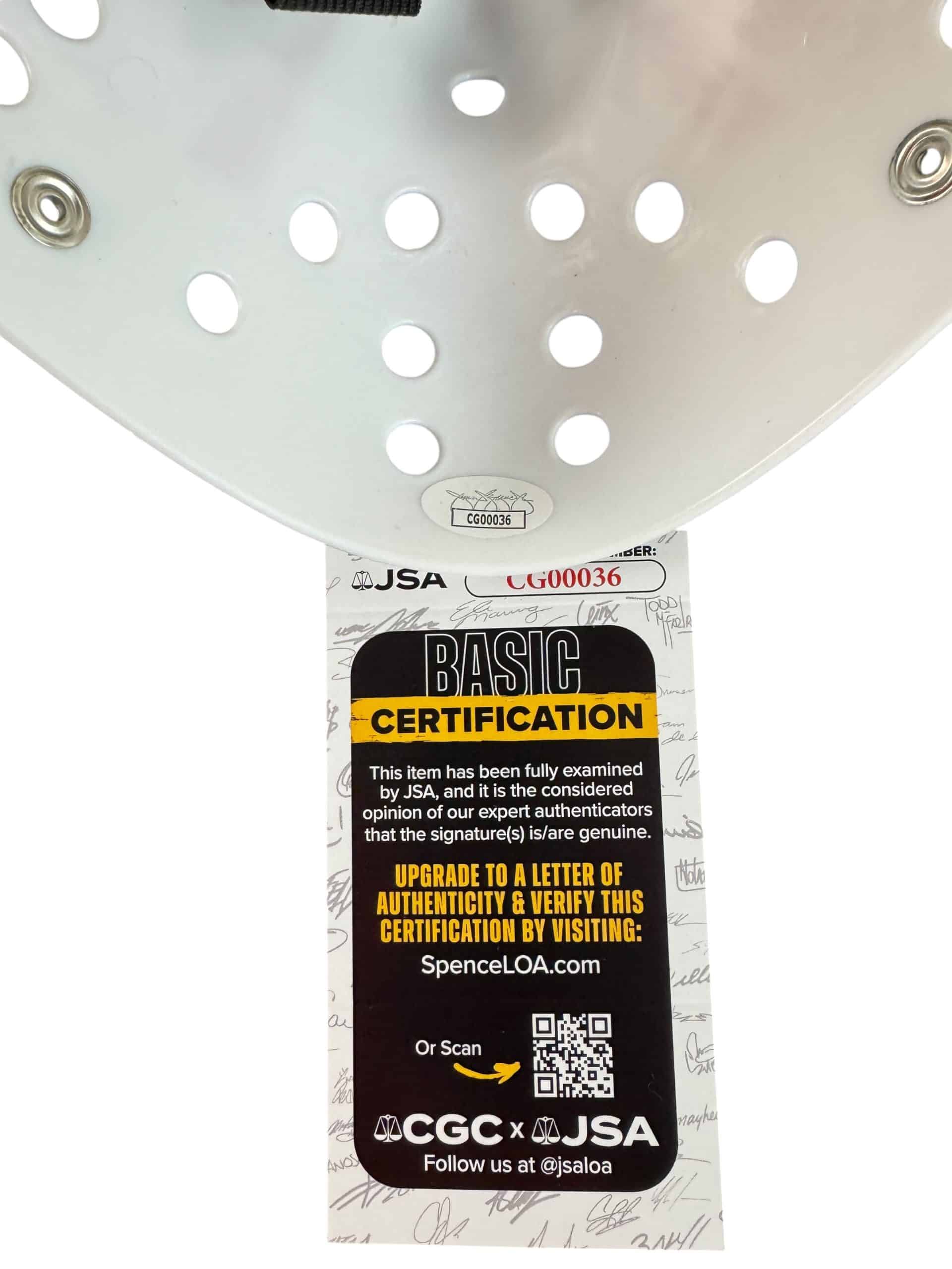 CSR Collectibles - Ellen Lutter signed Mask Costume Designer Jason ...