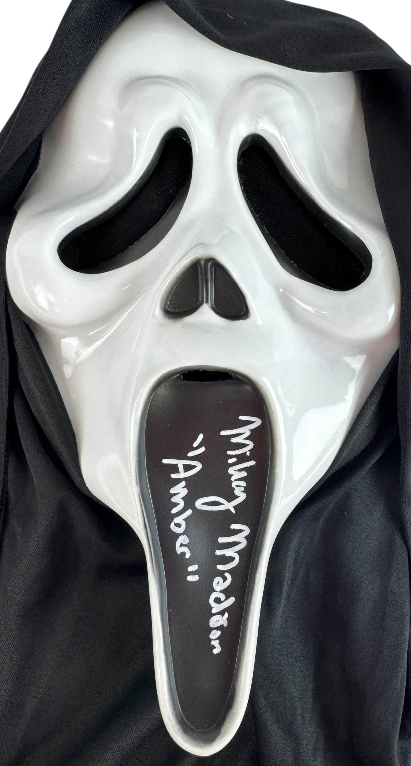 CSR Collectibles - Mikey Madison signed Mask Ghostface Amber Freeman Scream