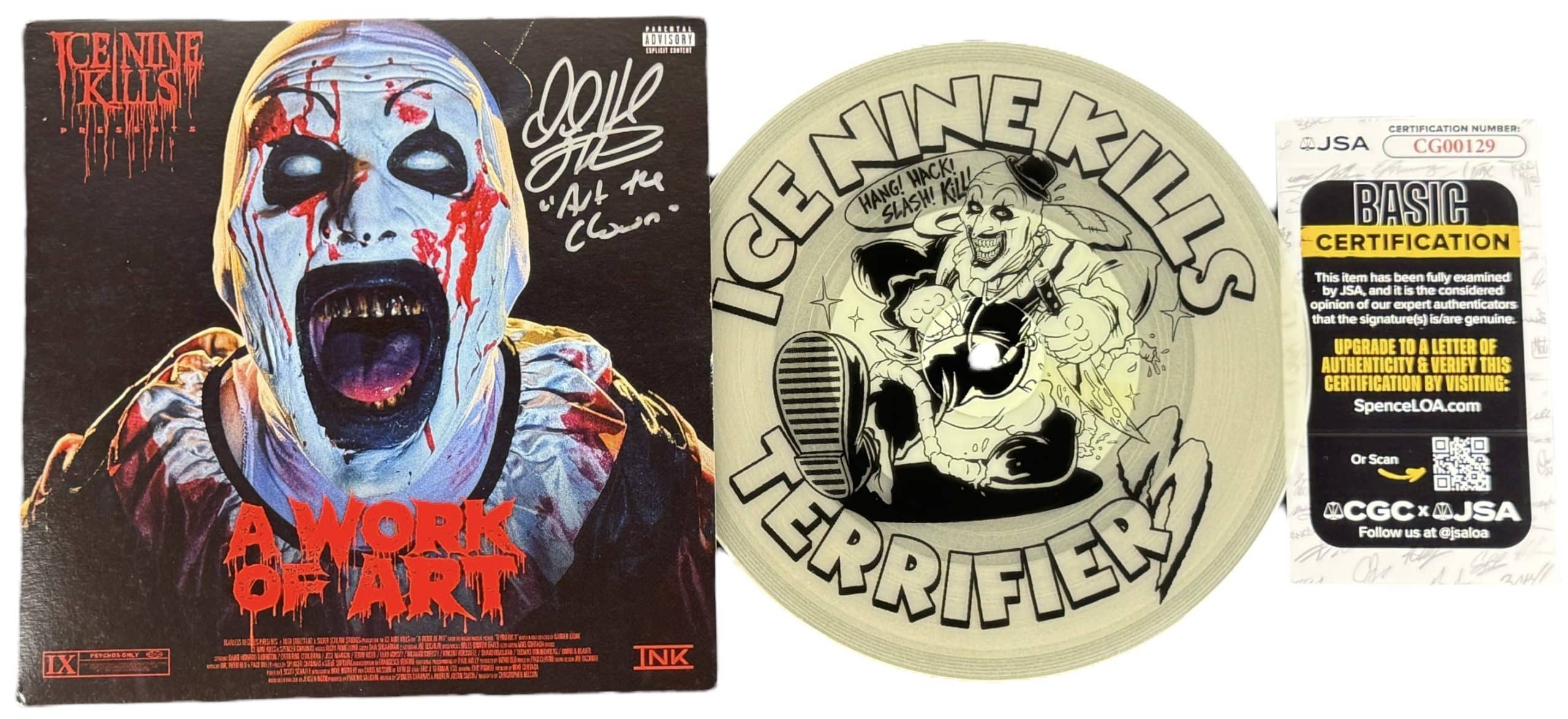 CSR Collectibles - David Howard Thornton signed 7″ Vinyl Record “A Work ...