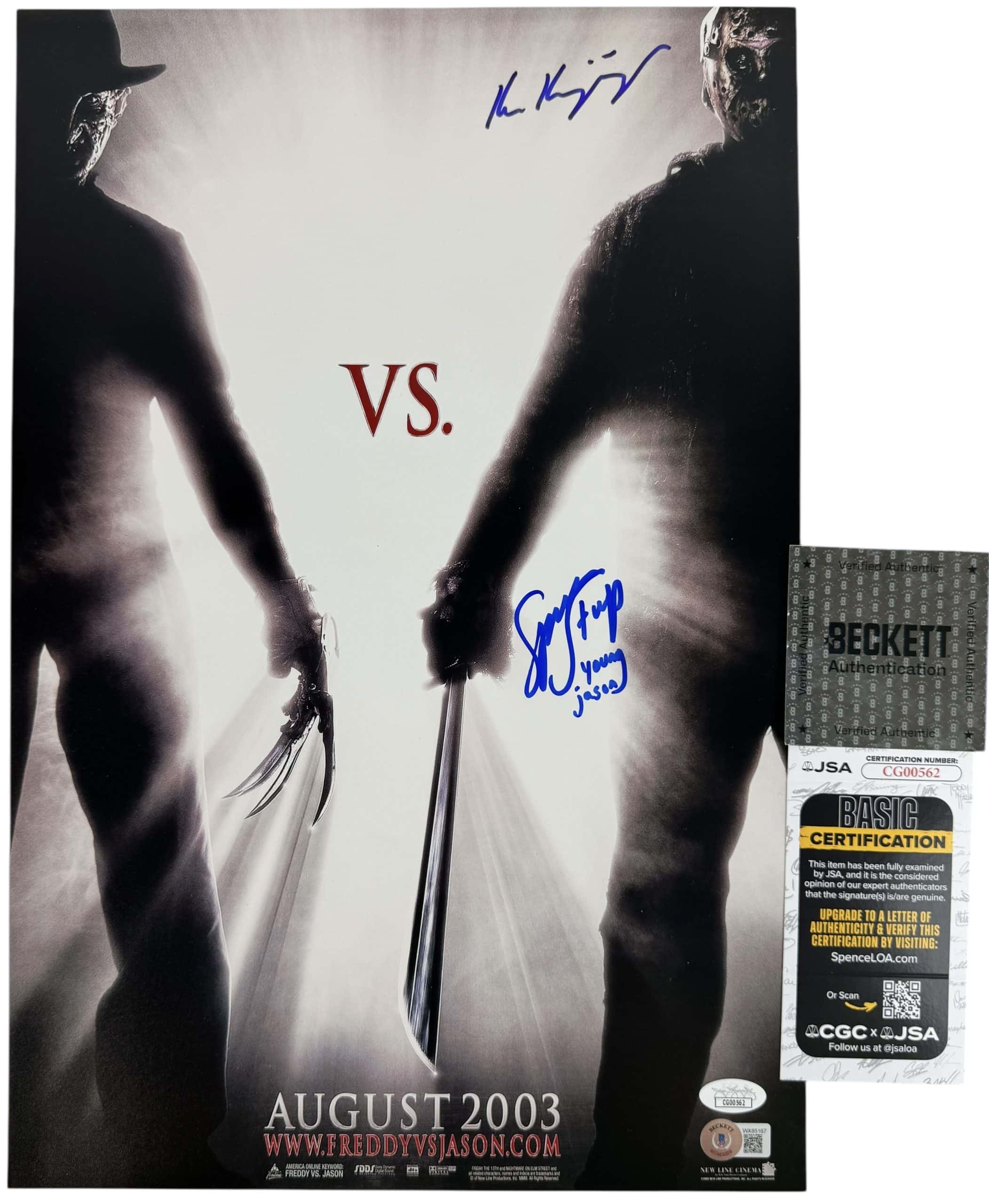 CSR Collectibles - Ken Kirzinger & Spencer Stump signed 12×18 Poster ...