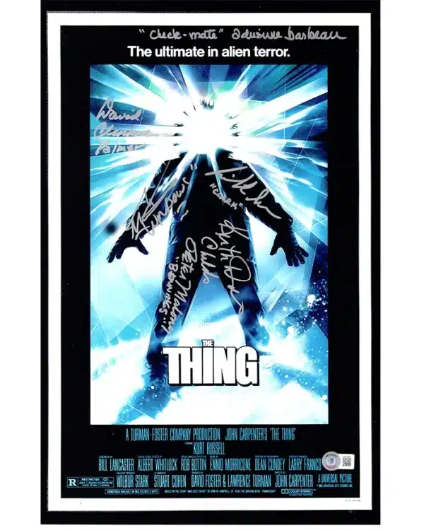 CSR Collectibles - Keith David, Adrienne Barbeau, David Clennon ...