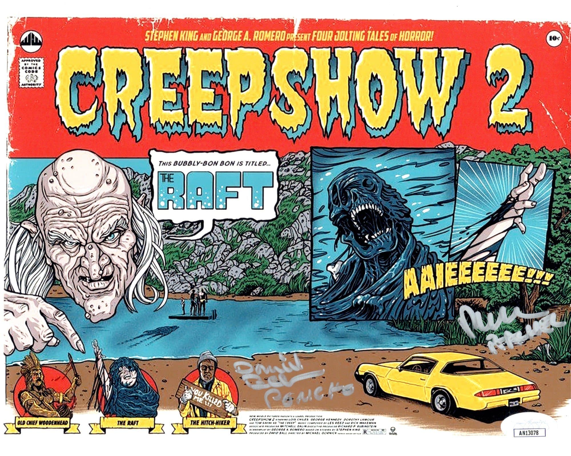 CSR Collectibles - Daniel Beer & Page Hannah signed 8×10 Photo Poncho ...