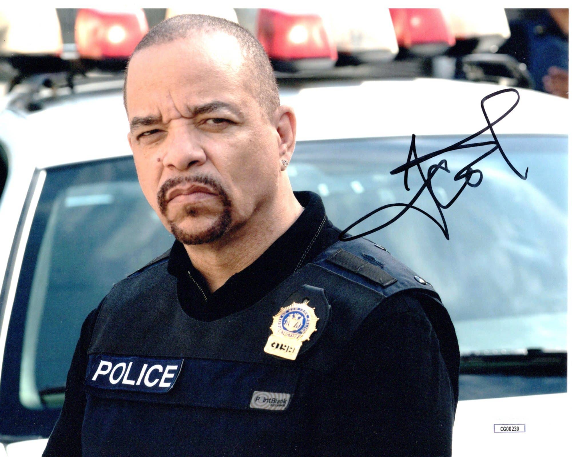 CSR Collectibles - Ice-T signed 8×10 Photo Sergeant Odafin ‘Fin ...