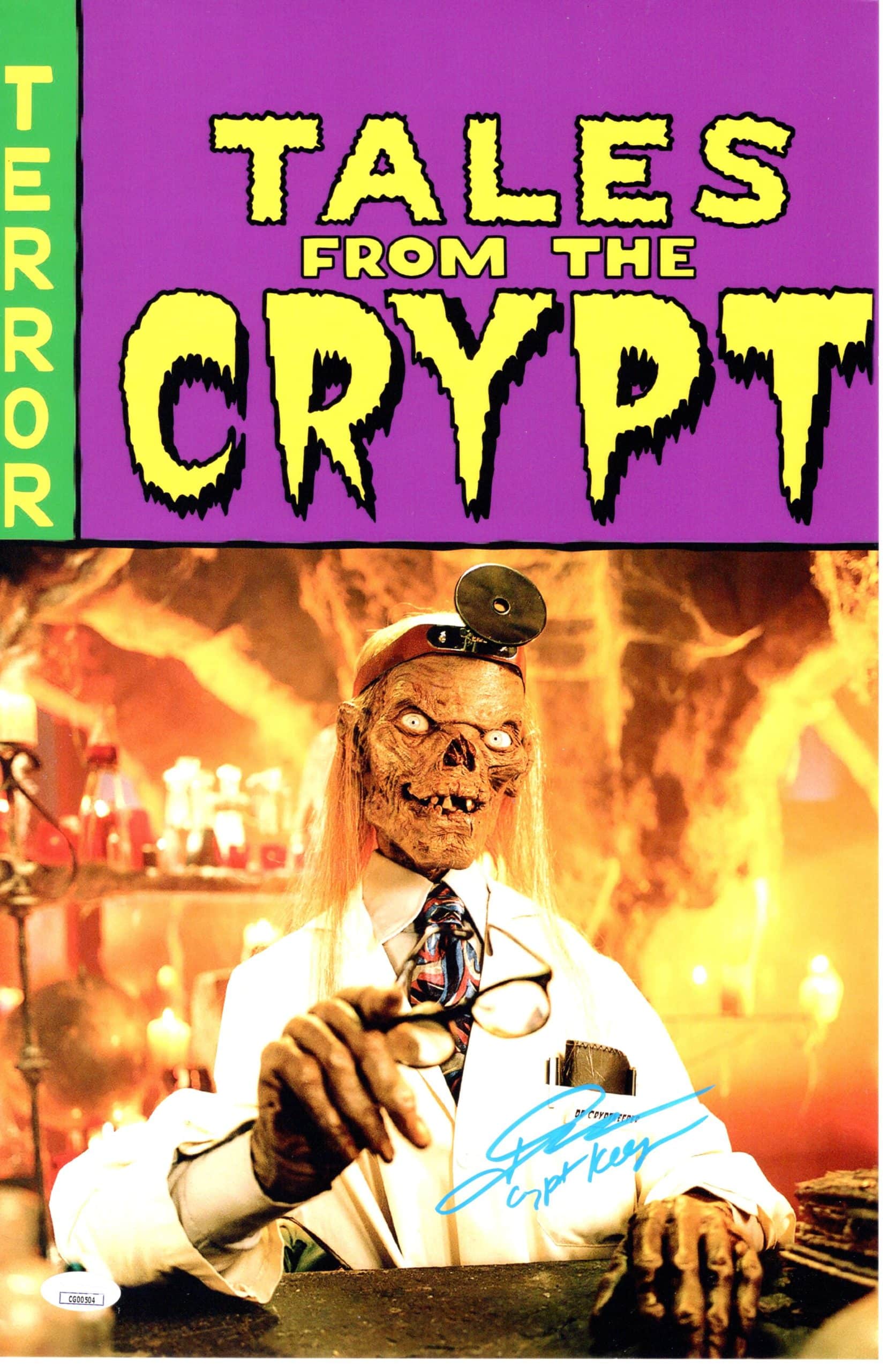 CSR Collectibles - John Kassir signed 11×17 Poster Crypt Keeper Tales ...