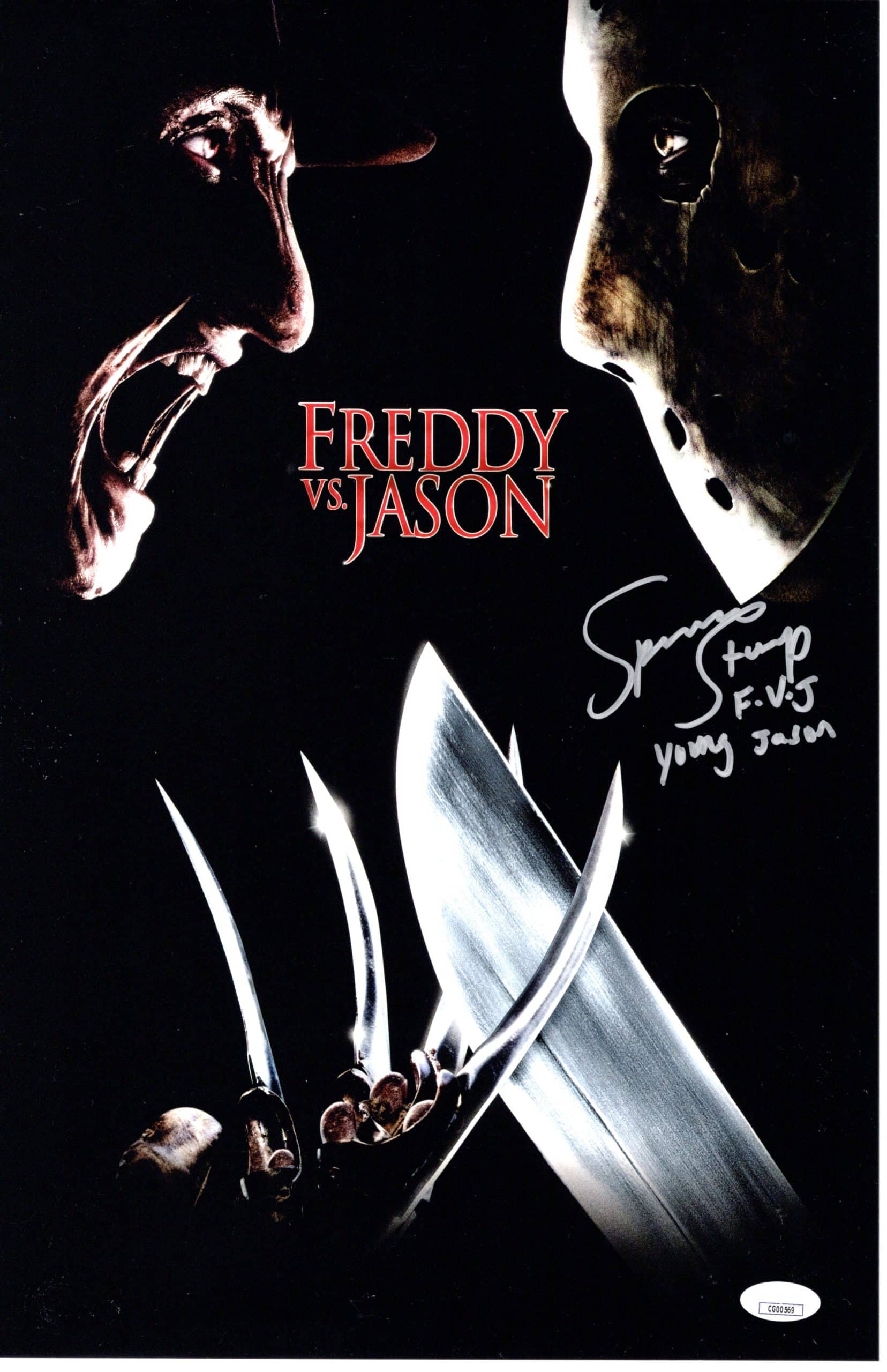 CSR Collectibles - Spencer Stump signed 11×17 Poster Young Jason ...