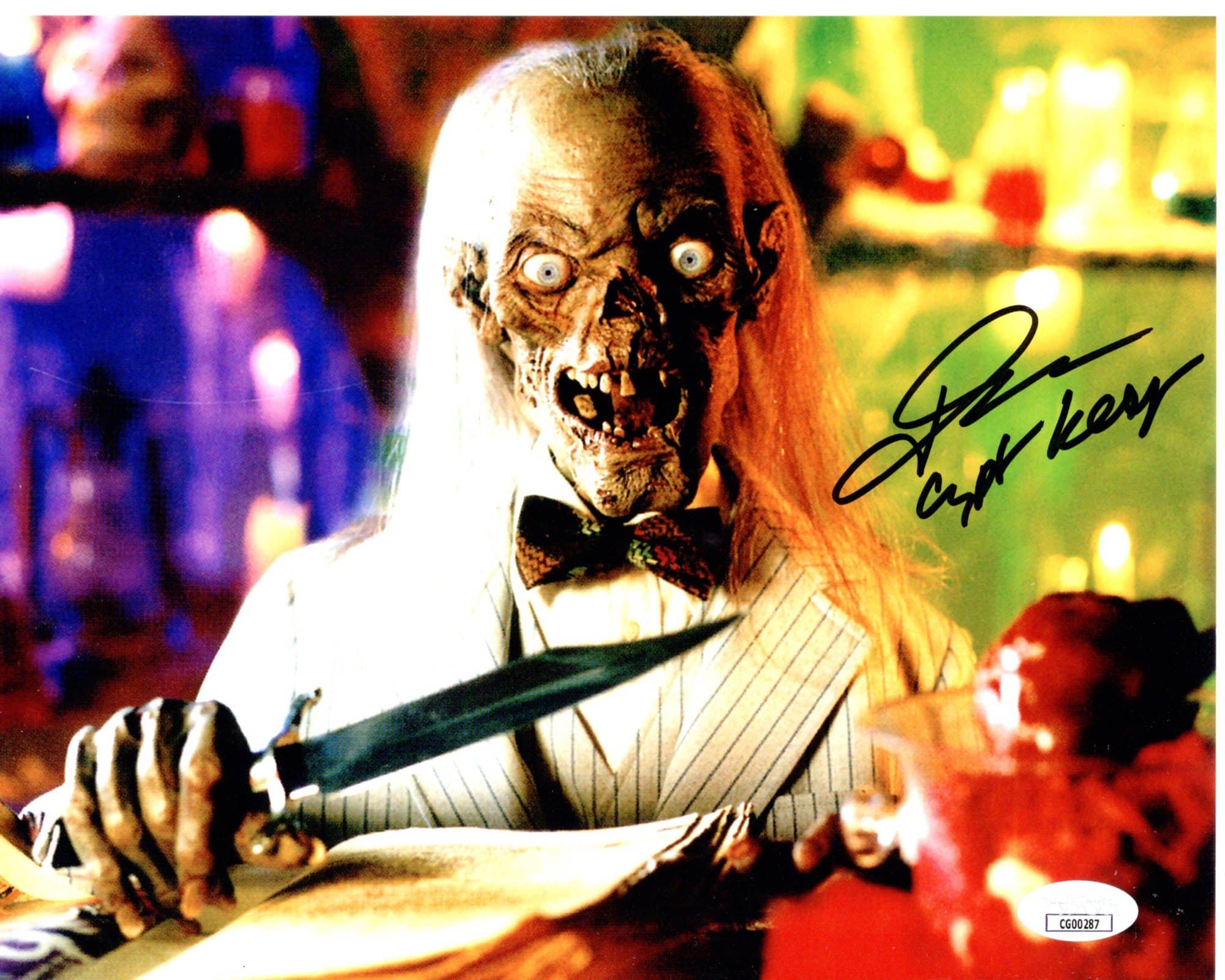 CSR Collectibles - John Kassir signed 8×10 Photo Crypt Keeper Tales ...