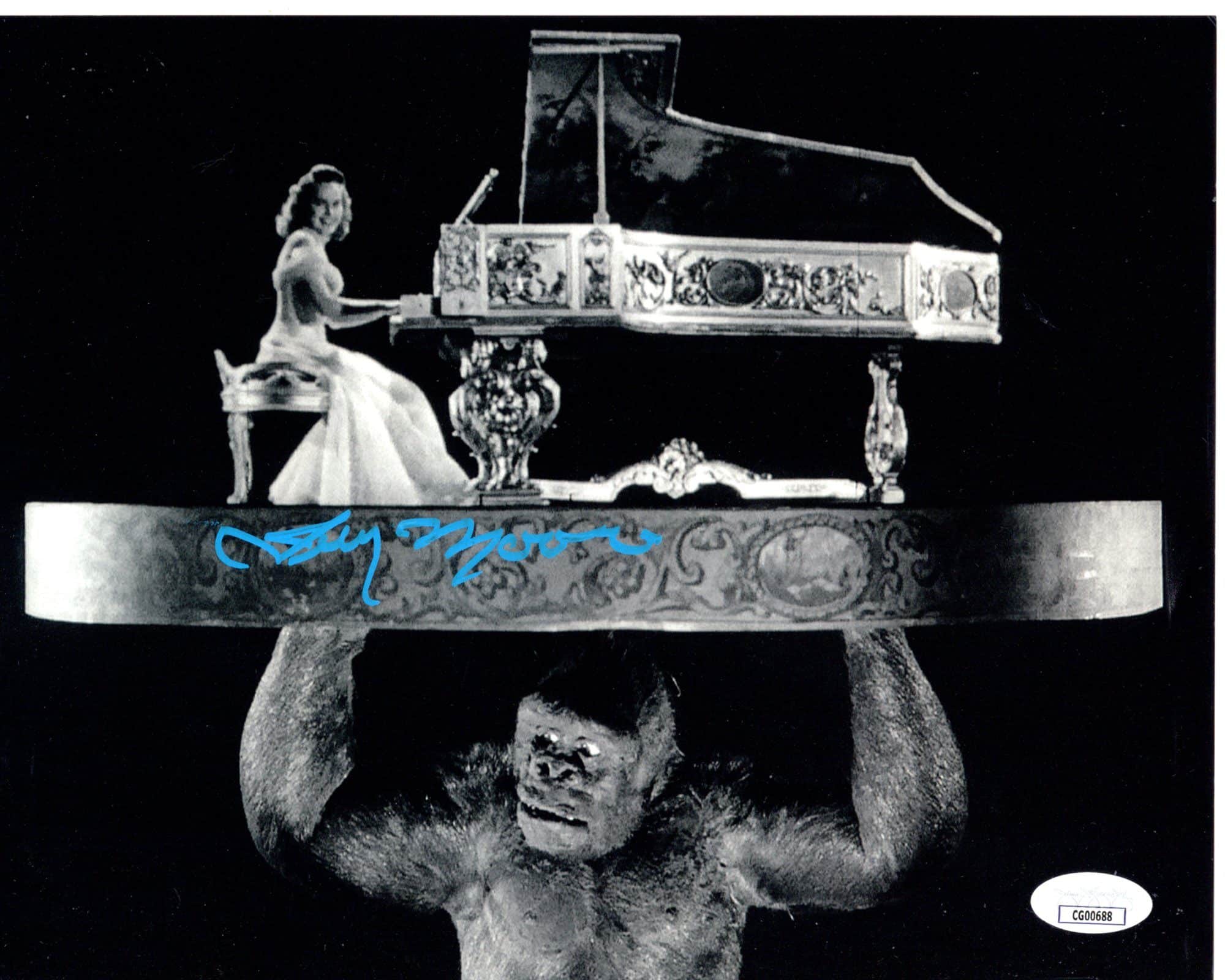 CSR Collectibles - Terry Moore signed 8×10 Photo Jill Young Mighty Joe ...