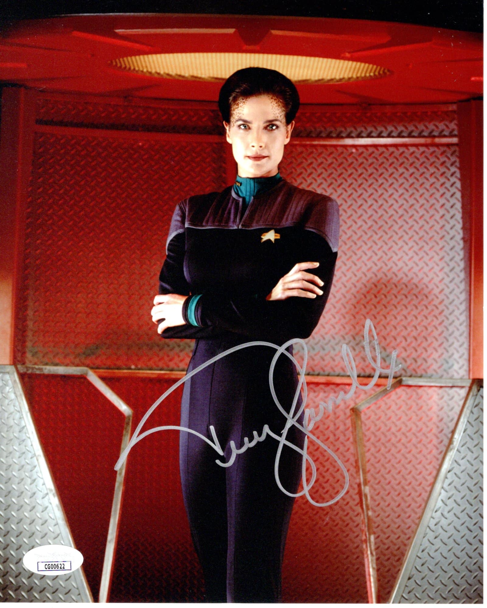 CSR Collectibles - Terry Farrell signed 8×10 Photo Lieutenant Commander ...