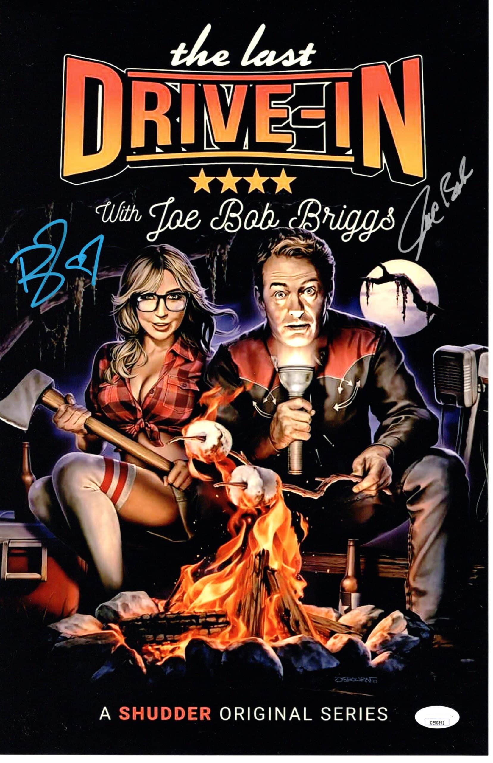 CSR Collectibles - Joe Bob Briggs & Diana Prince signed 11×17 Poster ...